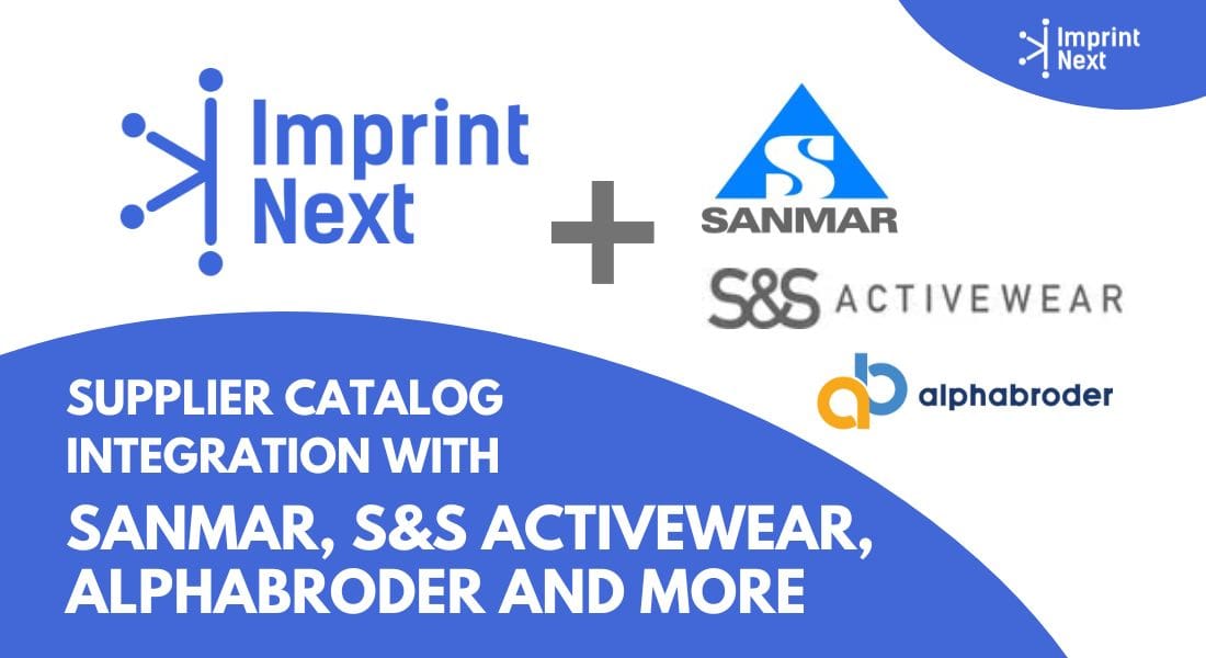 Supplier Catalog Integration With Sanmar, S&S Activewear, AlphaBroder and More - ImprintNext Blog